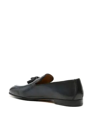 DOUCAL'S Tassel Detailed Leather Loafers