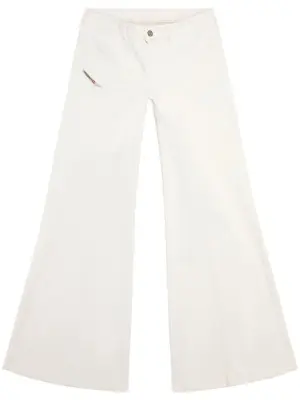 DIESEL® D-akii Flared Jeans - White