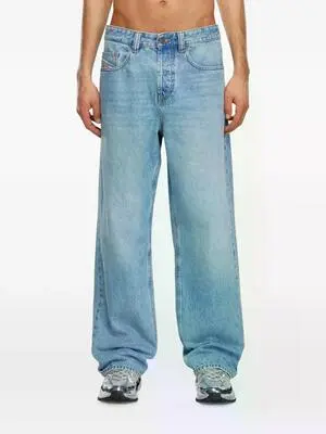 DIESEL® 2001 D-macro Relaxed Jeans - Blue
