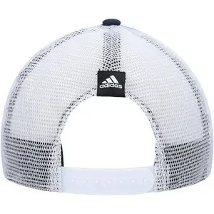 Adidas White Seattle Kraken Graphic Foam Trucker Snapback Hat