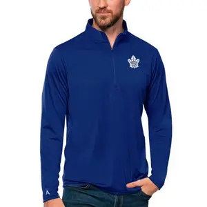 ANTIGUA Toronto Maple Leafs Tribute Quarter-zip Pullover Top
