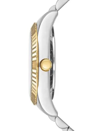 Rachie Shnay Illuminate Automatic Two Tone Bracelet Watch