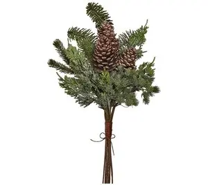 VALERIE PARR HILL 20 Pine/spruce With Pinecones Bundle Valerie - One-color