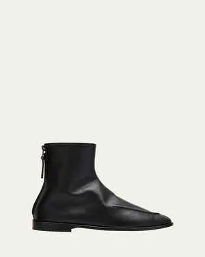 Hereu HEREU Julio Leather Ankle Boots - Black