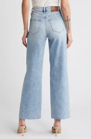 HIDDEN JEANS Ripped High-waist Dad Jeans