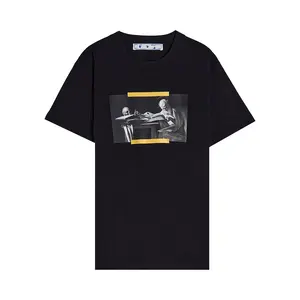 Off-White Caravaggio Painting Short-sleeve Slim Tee /multicolor