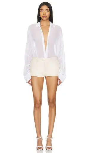 LOVERS AND FRIENDS Faux Leather Shorts