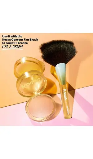 KOSAS The Sun Show Glowy Warmth Talc-free Baked Bronzer - Waves