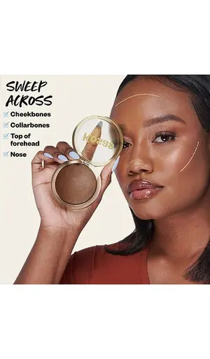 KOSAS The Sun Show Glowy Warmth Talc-free Baked Bronzer - Paradise