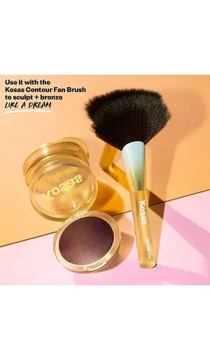 KOSAS The Sun Show Glowy Warmth Talc-free Baked Bronzer - Tropic