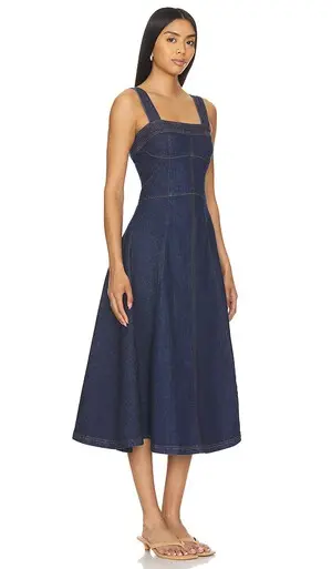 Simkhai Cici Bustier Midi Dress