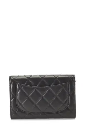 Chanel Lambskin Classic Flap Wallet