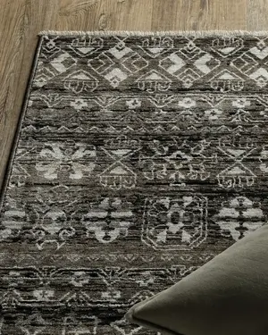 ORIENTAL WEAVERS Chamberlain Ch07c Area Rug, 3'3 X 5 - Black