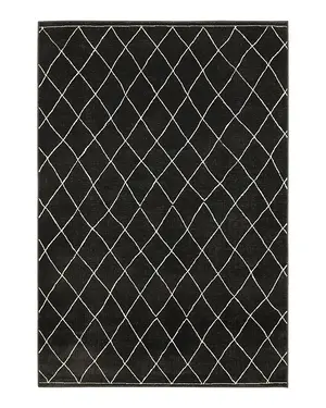 ORIENTAL WEAVERS Raylan Ray12 Area Rug, 6'7 X 9'6 - Black