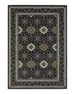 ORIENTAL WEAVERS Vivian Vi04c Area Rug, 3'10 X 5'5 - Navy
