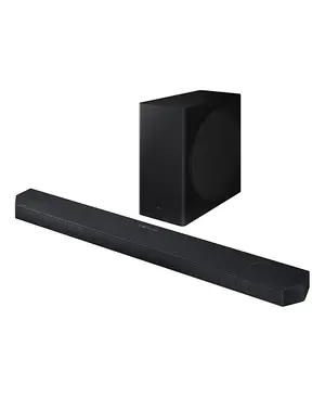 SAMSUNG Hw-qs730d 3.1.2-channel Soundbar With Wireless Subwoofer - Black