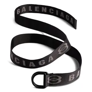 Balenciaga D-ring Belt - Dark Gray