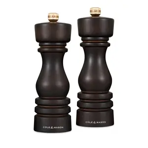 COLE & MASON London 7 Grinder Set Dark Brown