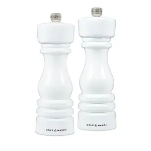 COLE & MASON London 7 Grinder Set White