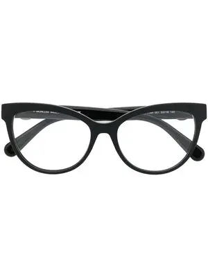 Moncler Round-frame Glasses - Black