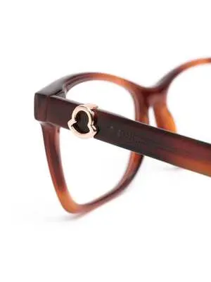Moncler Tortoiseshell Frame Glasses