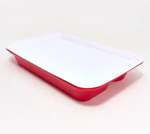HENNING LEE Bbq Prep Tray With Lid & Marinating Brush