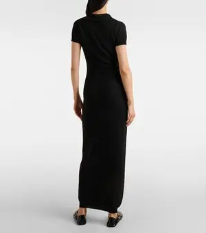 Alaïa Semi-sheer Polo Dress