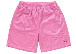 Supreme Small Box Baggy Mesh Short Ss24 - Pink
