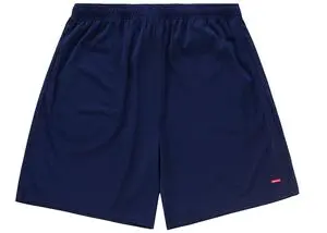 Supreme Small Box Baggy Mesh Short Ss24 - Navy Blue