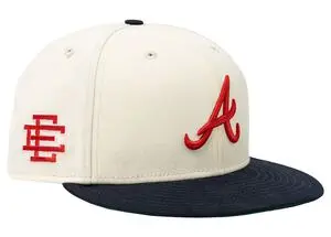 ERIC EMANUEL Ee Atl 59fifty Fitted Cap - Natural/royal