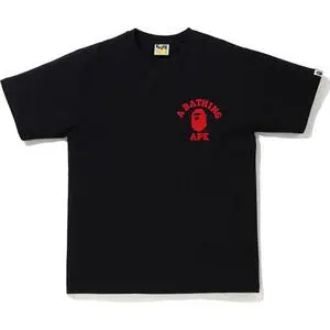 A BATHING APE Camo College Ats Tee Shirt