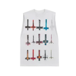 PLAYBOI CARTI Cross Sleeveless Tee Shirt