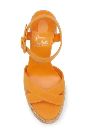 CHRISTIAN LOUBOUTIN Calakala Espadrille Platform Sandal