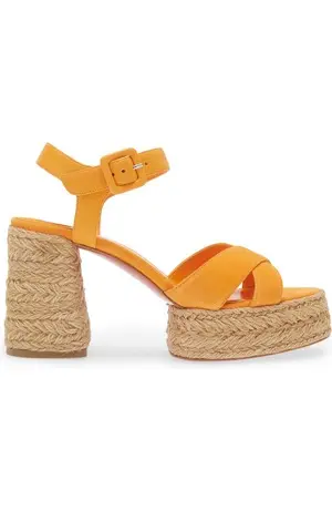 CHRISTIAN LOUBOUTIN Calakala Espadrille Platform Sandal