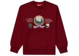 Supreme Mountain Crewneck Sweatshirt