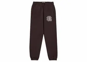 ERIC EMANUEL Ee Basic Sweatpant - Chocolate Plum