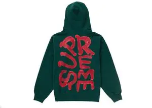 Supreme Paint Hooded Sweatshirt
