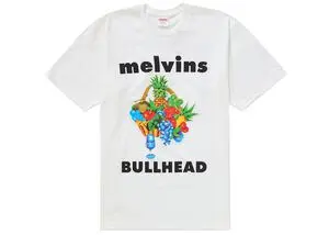 Supreme Melvins Bullhead Tee Shirt - White