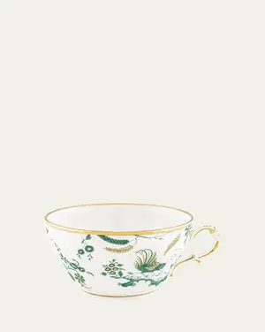GINORI 1735 Oro Di Doccia Giada Tea Cup - Gldgrn