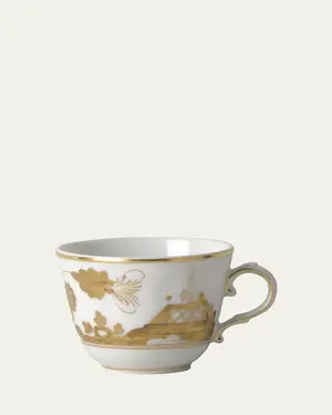 GINORI 1735 Oriente Italiano Gold Coffee Cup, Aurum Oiaurum