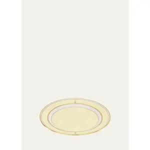 GINORI 1735 Diva Colonna Bread Plate, Giallo - Yellow