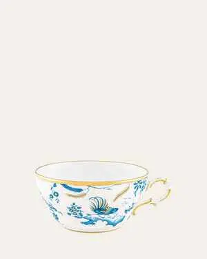 GINORI 1735 Oro Di Doccia Tea Cup, Turchese - Gldturq
