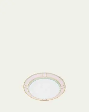 GINORI 1735 Diva Colonna Flat Plate, Rosa - Pink