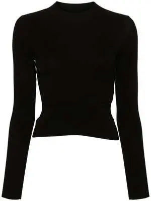 PATOU Ribbed-knit Jumper