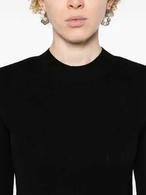 PATOU Ribbed-knit Jumper