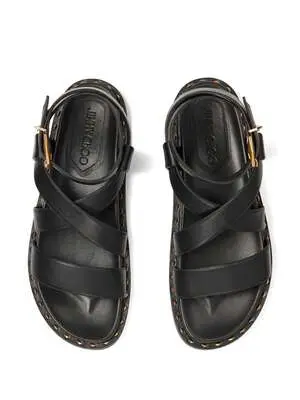 JIMMY CHOO Blaise Leather Sandals