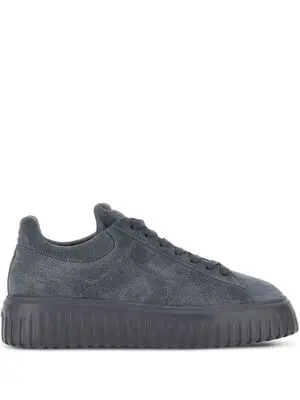 Hogan H-stripes Suede Sneakers