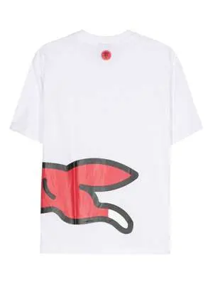 ICECREAM Running Dog-print Cotton T-shirt