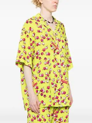 Palm Angels Cherries-patterned Shirt