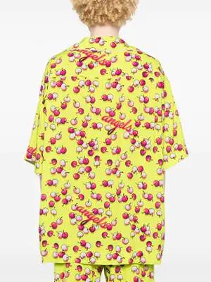 Palm Angels Cherries-patterned Shirt